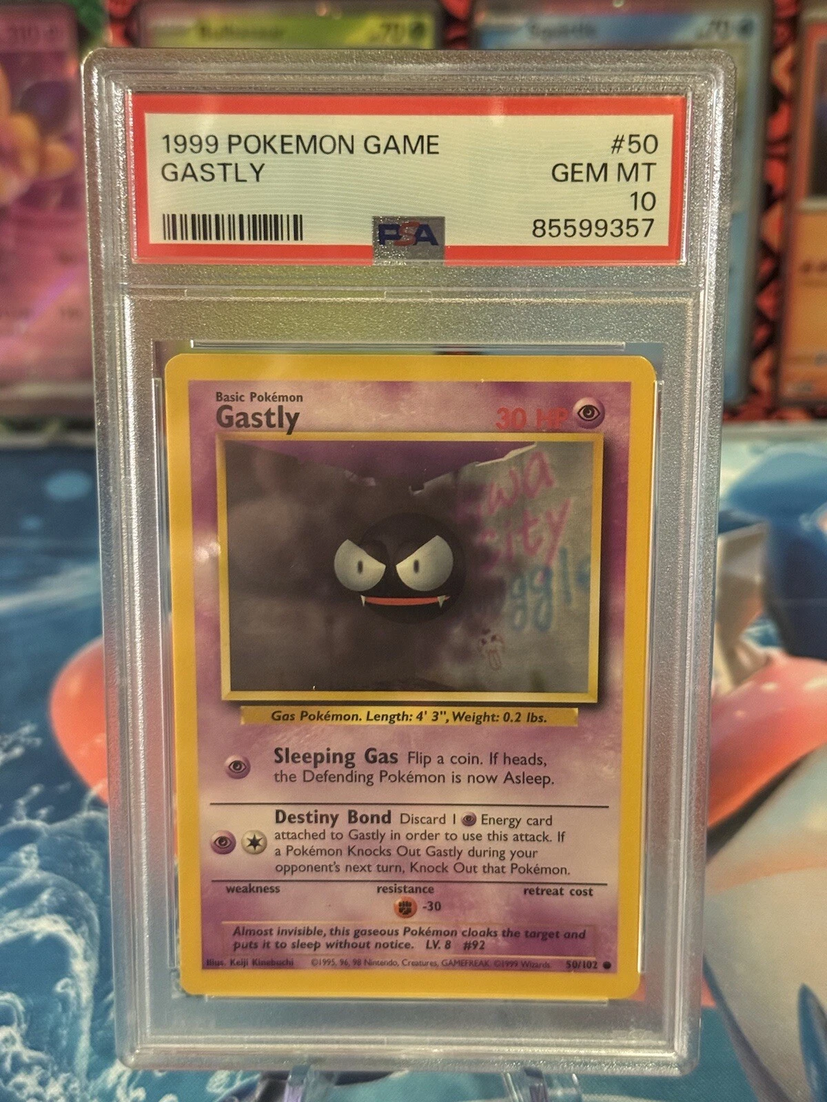 Gastly 1999 Pokemon Game #50 Unlimited Price Guide - Sports Card Investor