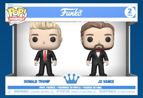 2024 Funko Pop#01 DONALD TRUMP AND JD VANCE ROAD TO THE WHITE HOUSE ...