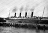 8x10 Print Historic Ship Cunard Line RMS Franconia Boston Harbor 1910 # ...