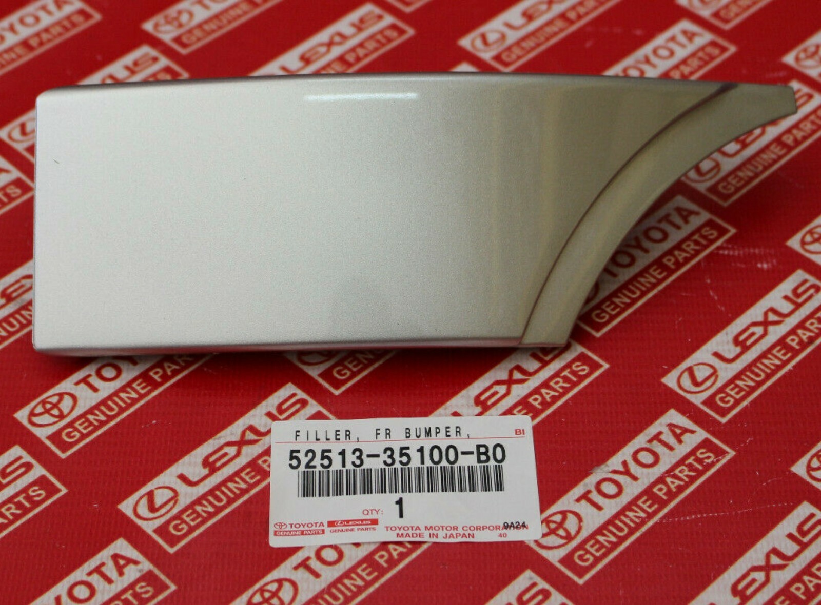 52119-30511-B0 Toyota Cover, front bumper 5211930511B0, New Genuine OEM ...