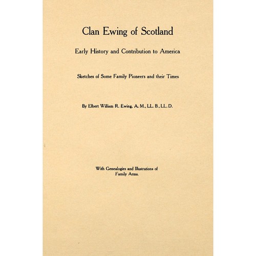 Clan Ewing of Scotland | eBay