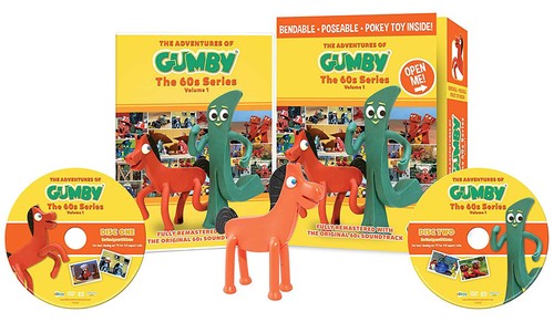 Adventures of Gumby - 60's Series Volume 1(with Bendy Figures) (Boxset ...
