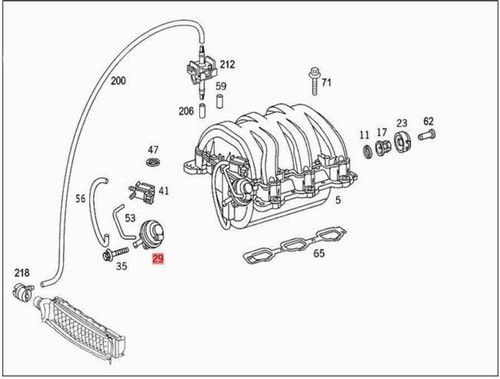 Genuine MERCEDES Vacuum cell 1121410069 | eBay