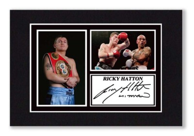 ricky hatton signed products for sale | eBay