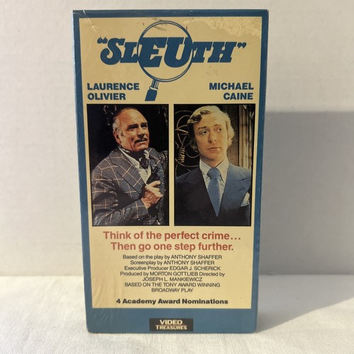 Sleuth (VHS, 1998) SEALED Michael Caine 13132906904| eBay