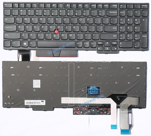New For lenovo IBM Thinkpad E590 E595 L580 L590 T590 P72 US keyboard ...