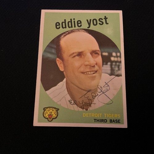 Autographed 1959 Topps EDDIE YOST #A-1 | eBay