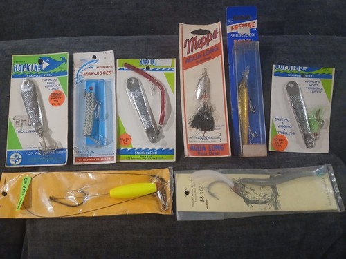 Hopkins,Hilderbrandt's,Mepps,Fastrac,Pasquale,super surf rig, NOS Lot ...