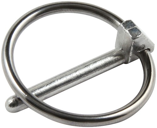 Torsion Clip 3/16 in OD Steel Chrome Allstar Hood Pins Set of 10 18515 ...