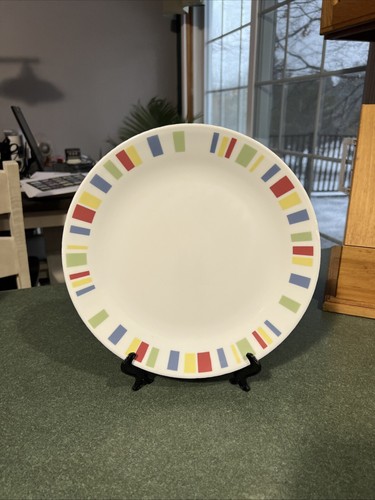 Corelle Corning Vitrelle Memphis Pattern Dinner Plates Set Of 2 ...