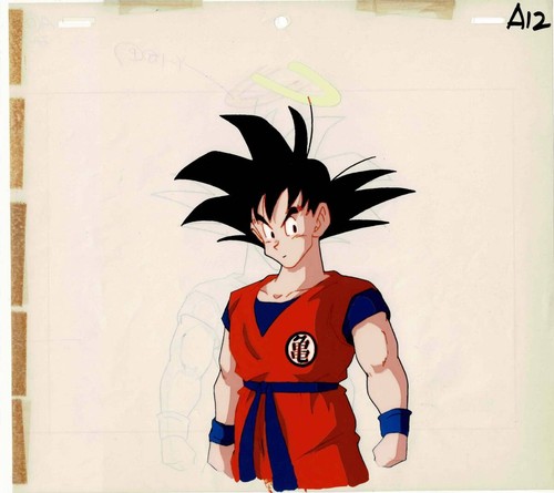 Dragon Ball Son Goku Cel Painting Original Video Akira Toriyama Minoru ...