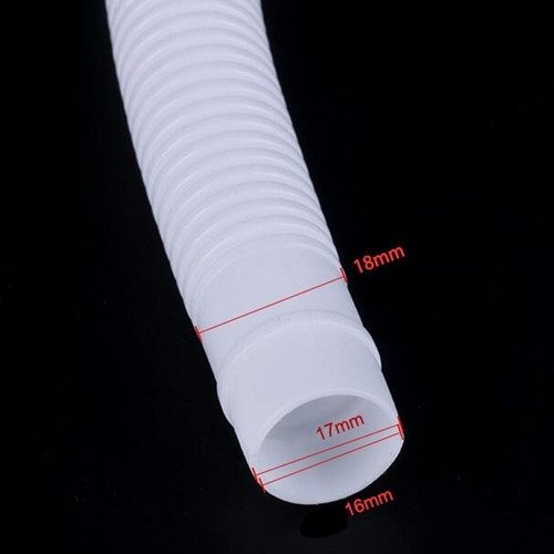 1meters Water Inlet Pipe Polyethylene Strong Toughness White Practical ...