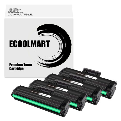 4 Toner Cartridge for Samsung MLT-D111L SL-2078F SL-M2070F M2070 M2071 ...