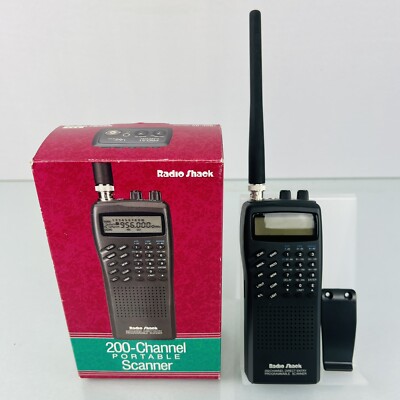 Radio Shack 200 Channel Scanner | eBay