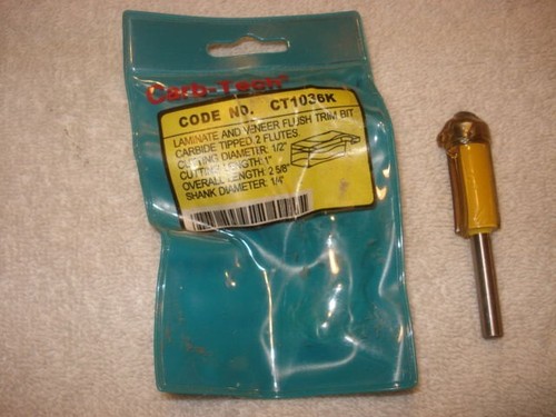 NEW Carb-Tech #CT1036K 1/2" Flush Trim Router Bit w/ Carbide Tip | eBay
