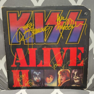 Kiss Signed Memorabilia for sale | eBay