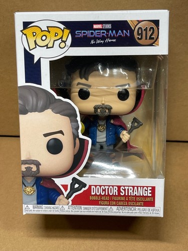 Funko Pop! Vinyl: Marvel - Doctor Strange #912 - MOVIES SPIDER-MAN - NO ...