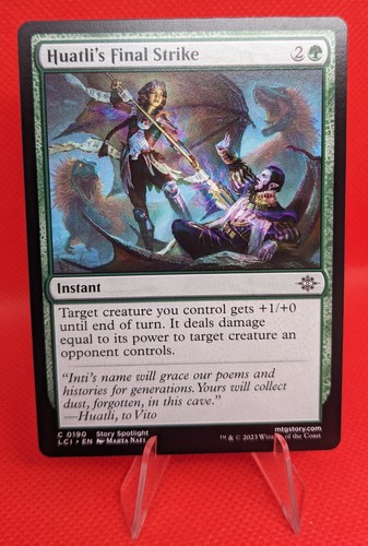 x4 MTG Huatli's Final Strike Playset 203 Lost Caverns of Ixalan Magic ...