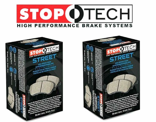 Stoptech Street Brake Pads (Front & Rear Set) for 2009 Hyundai Genesis ...