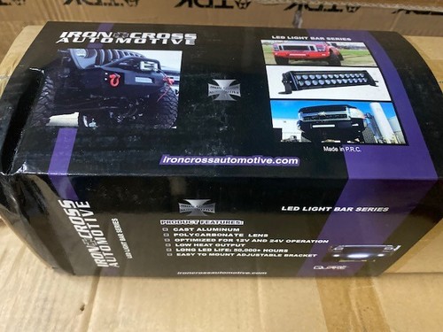Iron Cross Universal 20" and 2x5.5" Dual Row Combo Beam LED Light Bars ...