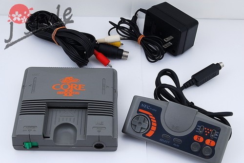 [TESTED] PC Engine Core Grafx II Game Console w/ Pad and Accessories ...