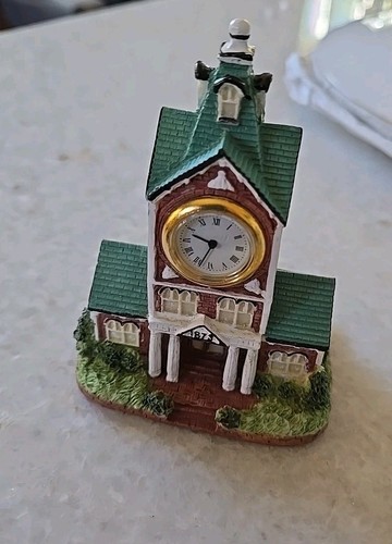 Liberty Falls AH222 Clock Tower Civic Center Village Building | eBay