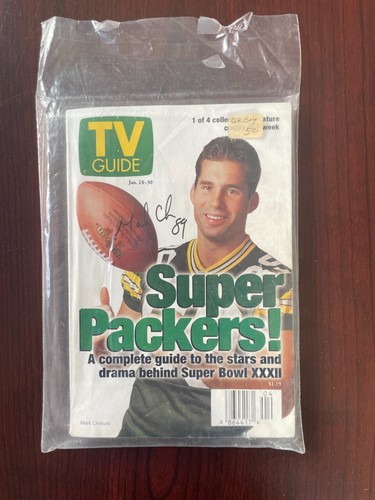 1998 TV Guide: NFL Super Bowl Collectors Cover Green Bay Packers Mark ...
