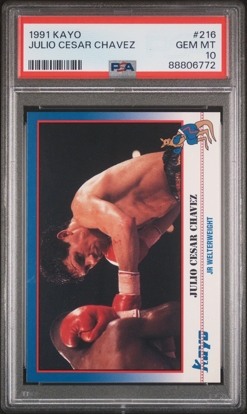 Julio Cesar Chavez 1991 Kayo #12 Base Price Guide - Sports Card Investor