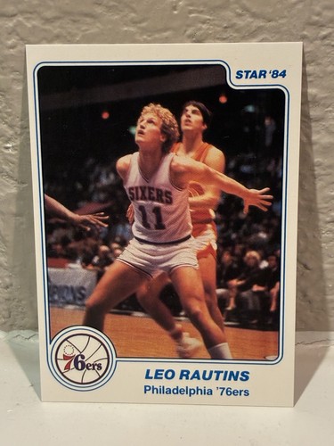 1983-84 Star #8 Leo Rautins Philadelphia 76ers NRMT | eBay