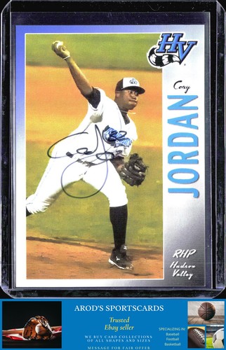 2013 Grandstand Hudson Valley Renegades *Cory Jordan **Card #17** AUTO ...
