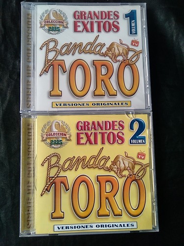 CD-📀-BANDA TORO-GRANDES EXITOS VOL.1+2-LA NOCHE QUE MURIO CHICAGO ...