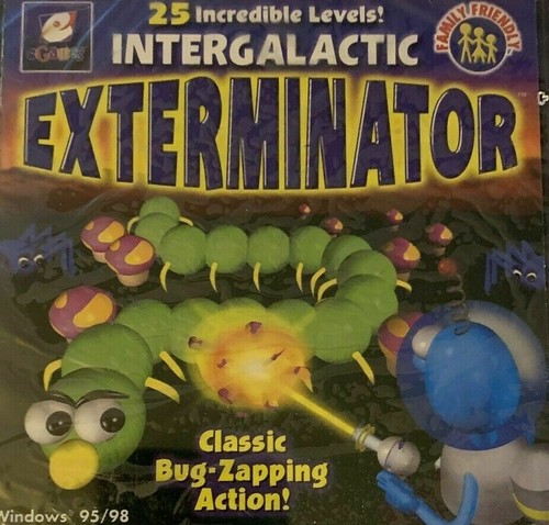 INTERGALACTIC EXTERMINATOR (PC 2000 WINDOWS 95/98 CD ROM) SPACE ADV #23 ...