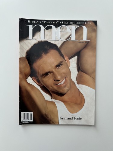 Advocate Men Aug 1998, Gay Magazine, Colt, PlayGirl, Handsome Models ...