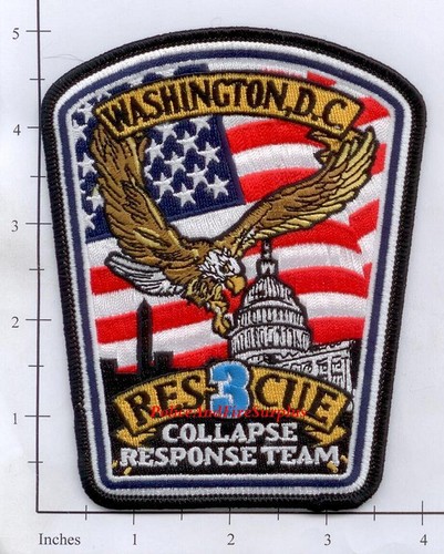 Washington DC - Rescue 3 District of Columbia Fire Dept Patch Collapse ...