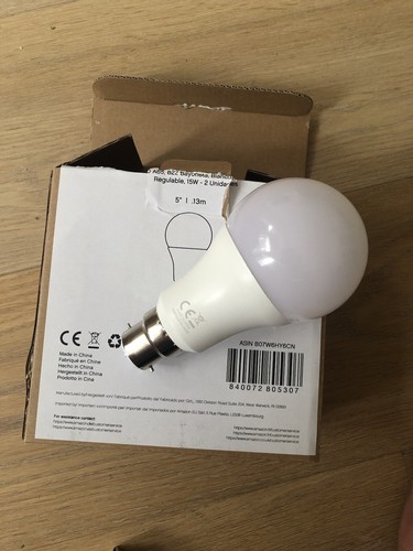 UMi LED Light Bulb, 15 W, Warm White (2700K) | eBay