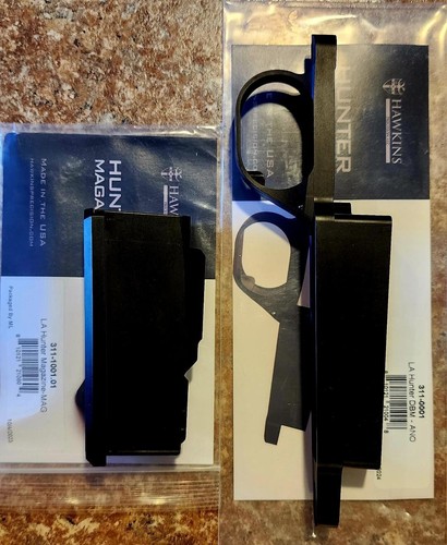 Hawkins Precision Hunter DBM Reminton 700 LA Long bottom metal M5 w/Mag ...