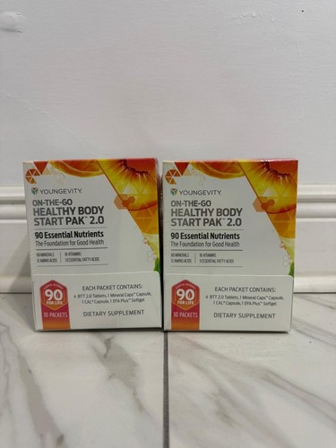Youngevity On-The-Go Healthy Body Start Pak 2.0 (2 Pack) Free Shipping ...