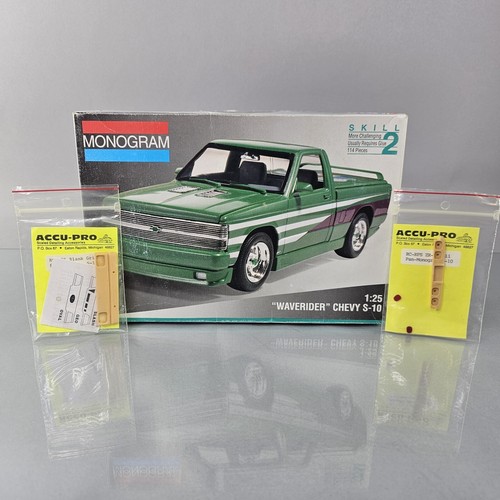 Monogram Chevy S-10 Waverider Pickup Truck 1:25 Model Kit 2438 RESIN ...