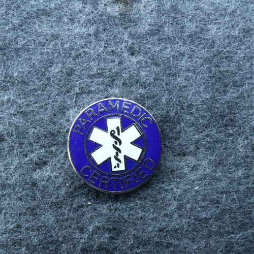 Military Hat Pin: Paramedic Certified Pin [1"] | eBay