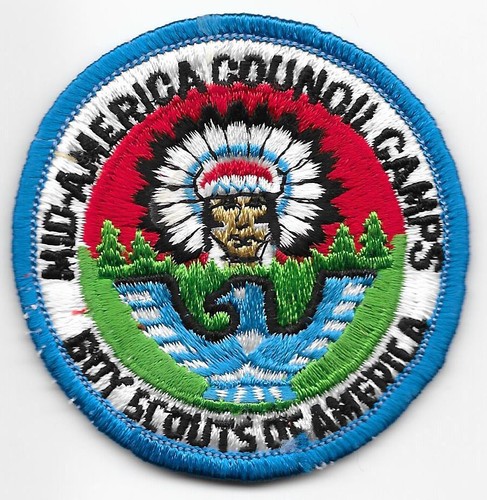 Camps Patch Mid-America Council Boy Scouts of America BSA | eBay