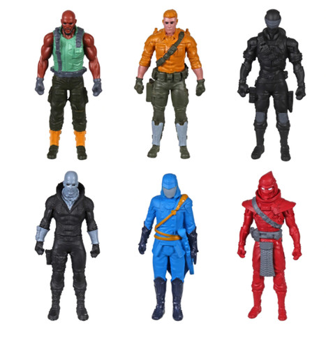 GI Joe mini figures Limited Edition Set of 6 NEW Sealed! Cobra ...