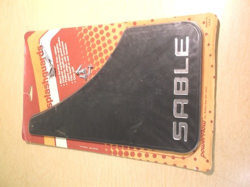 NEW LOT OF 2 POWERFLOW BLACK SABLE SPLASH GUARD FREE SHIPPING | eBay