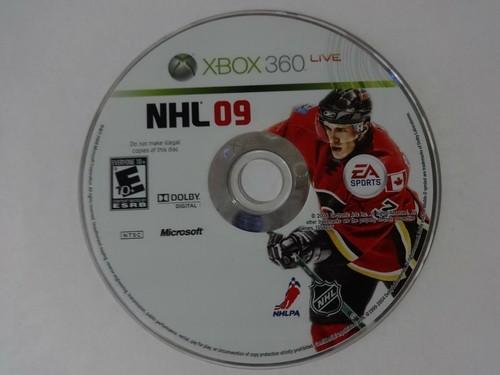 NHL 09 Microsoft Xbox 360 Game Disc Only Free Ship | eBay