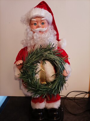 Fiber Optic Santa in Other Christmas Decorations for sale | eBay