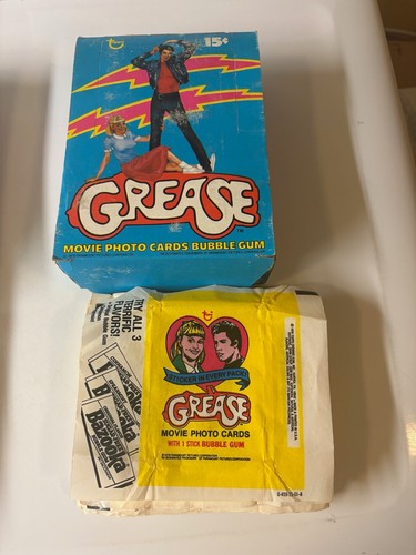 1978 Topps Grease Series 1 Display Box 60 Wax Pack Wrappers No Cards | eBay