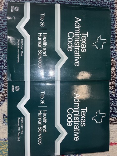 Texas Administrative Code Title 26 Health & Human Services 2022-Part 1 ...