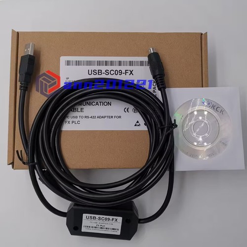 1pc NEW Mitsubishi PLC Programming USB-SC09-FX Cable For MELSEC USB 3 m ...