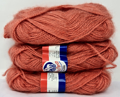 Lana Moro Flurri Super Brushed Acrylic Yarn -Vtg Lot of 3 #224 (Peachy ...