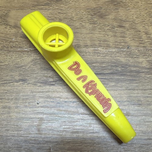 Vintage Plastic Kazoo Do A Kahlua Red/Yellow Made In USA VTG Drinking ...