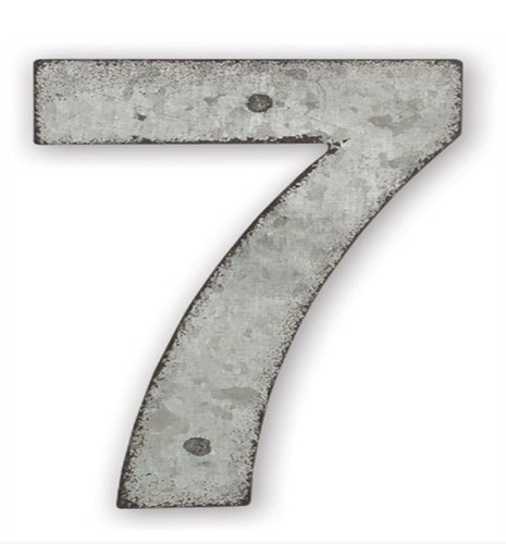 Sunset Vista Design Studios Magnetic Sign 4-Inch Metal Address Tile ...